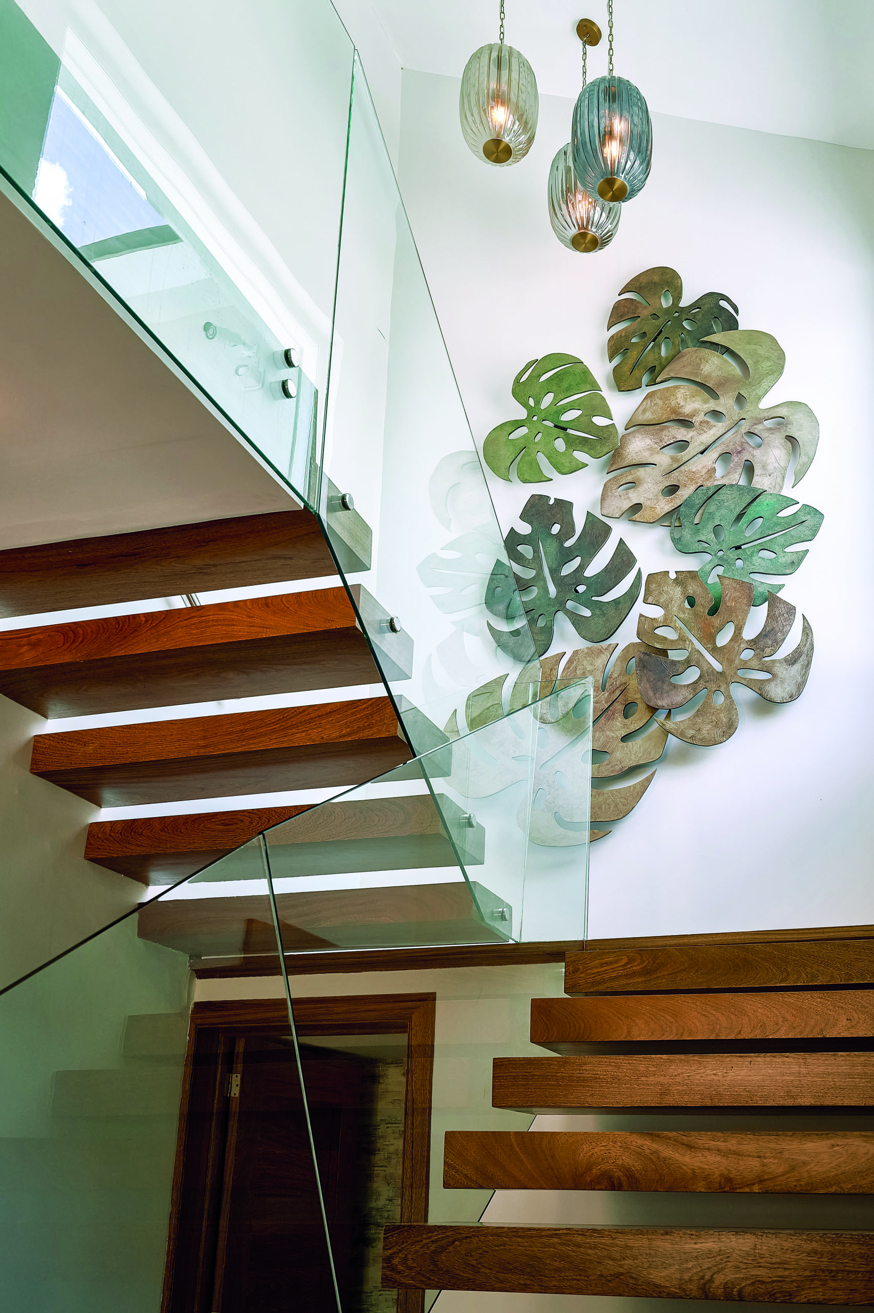 Pared decorada con mucho estilo