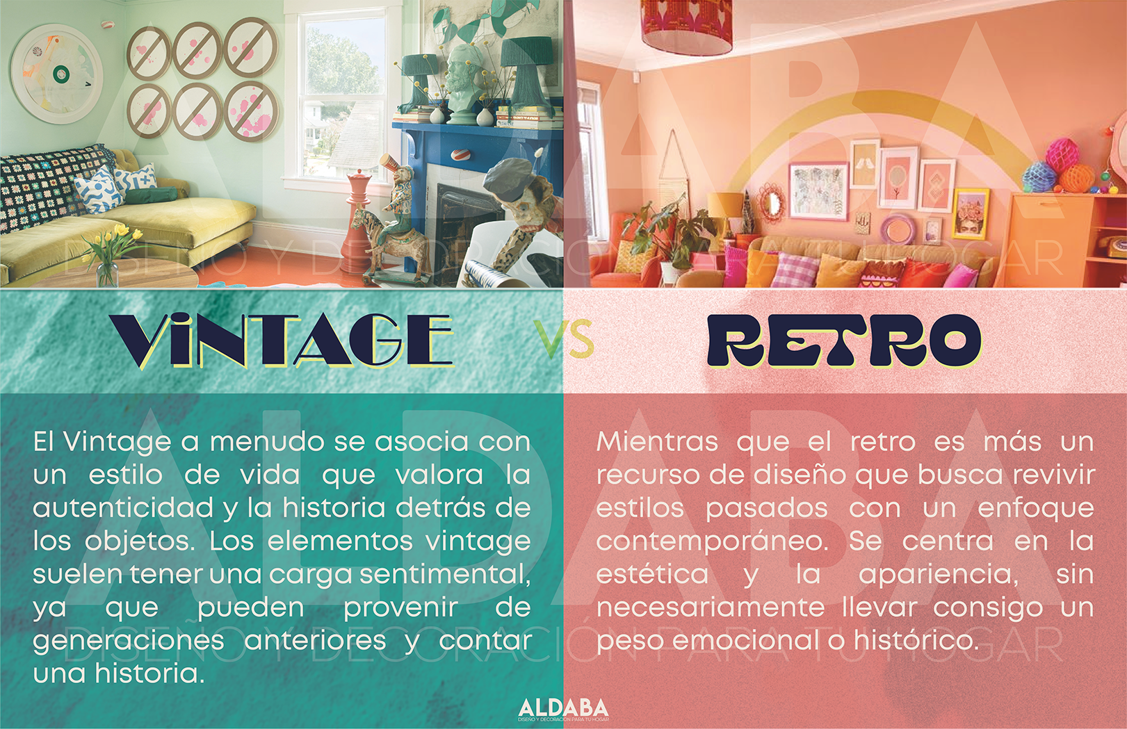 Tesoros del pasado al puro estilo Vintage