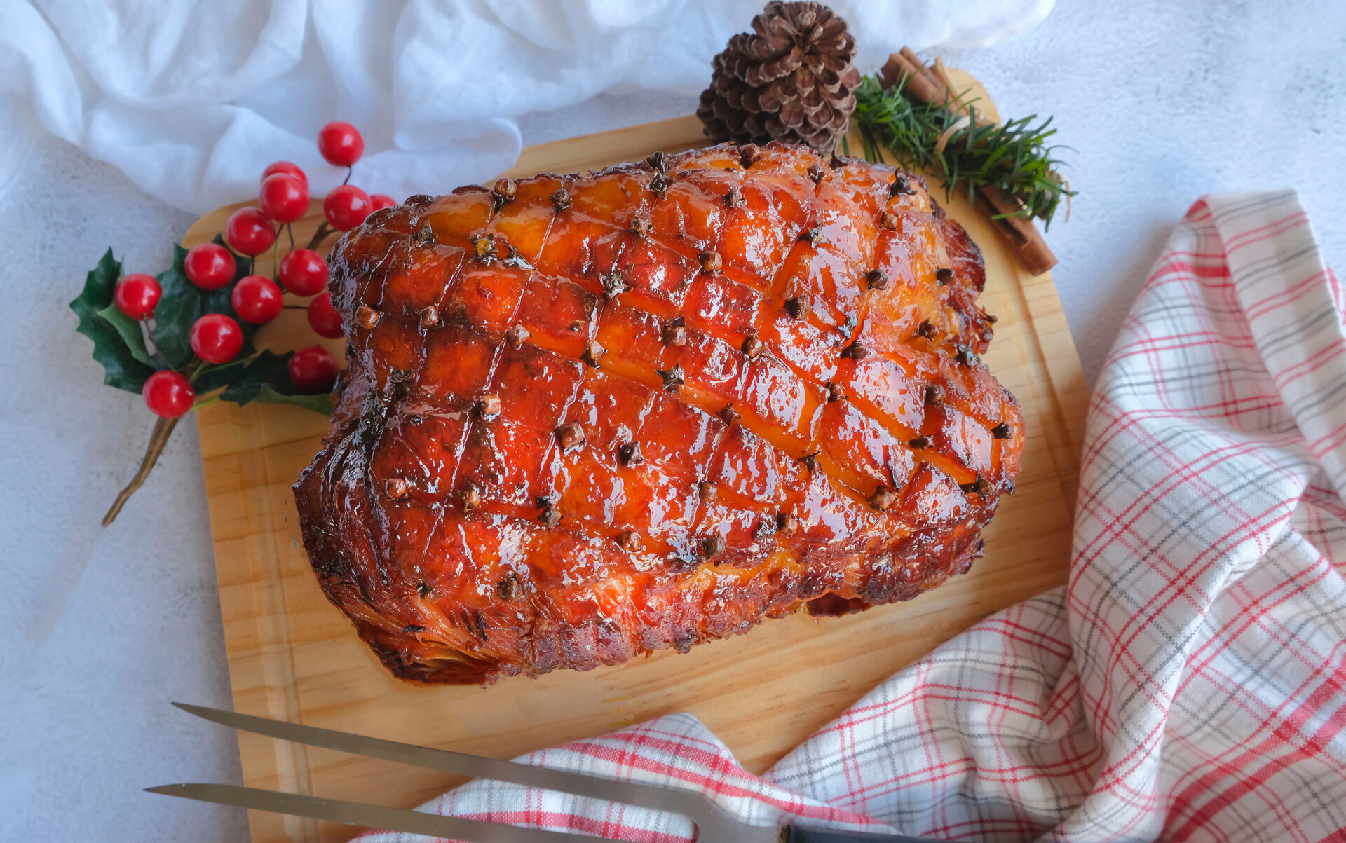 Jamón glaseado con piña: Un clásico navideño - ALDABA